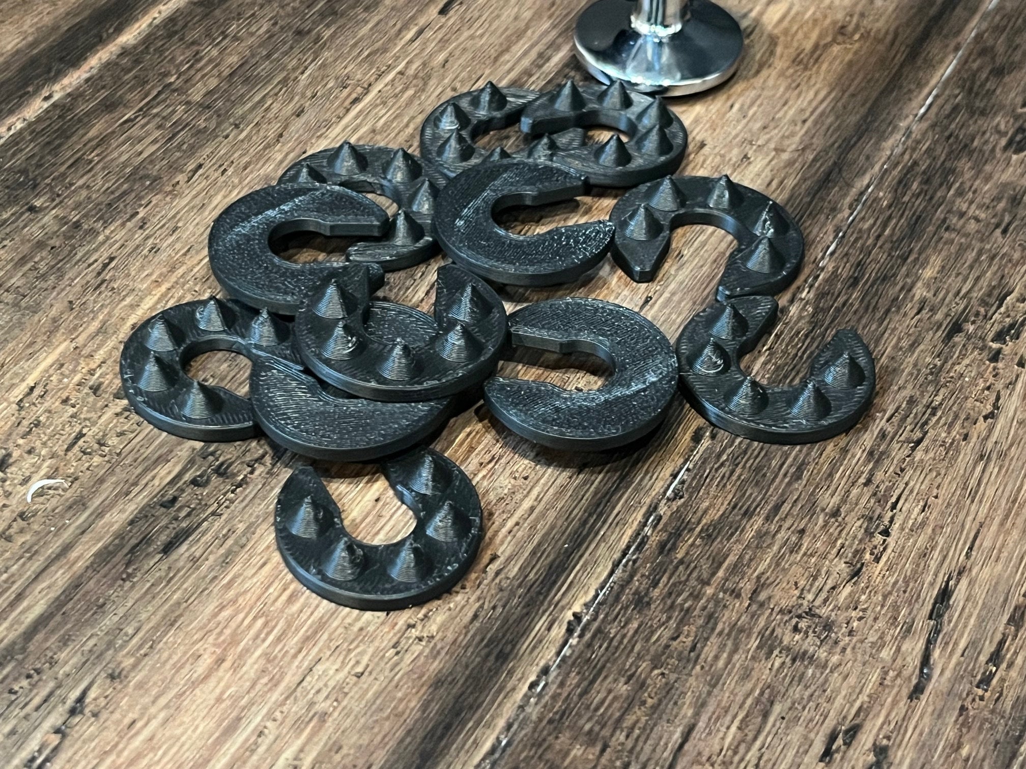 Butt Plug Spike Ring Disposable Set of 12 Torture Anal — Sharp Pointed ...