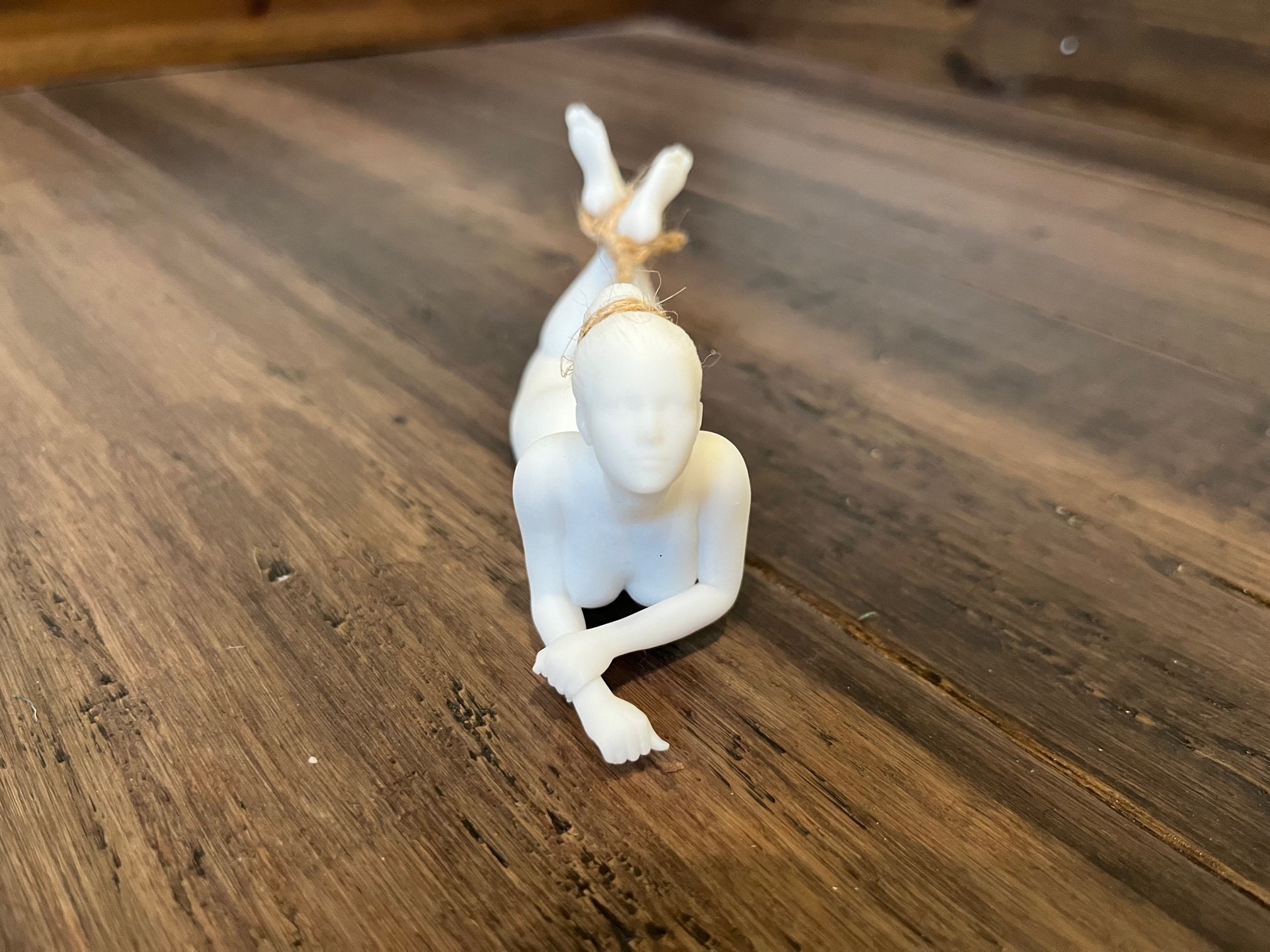 Shibari Figurine Laying — Sharp Pointed Things