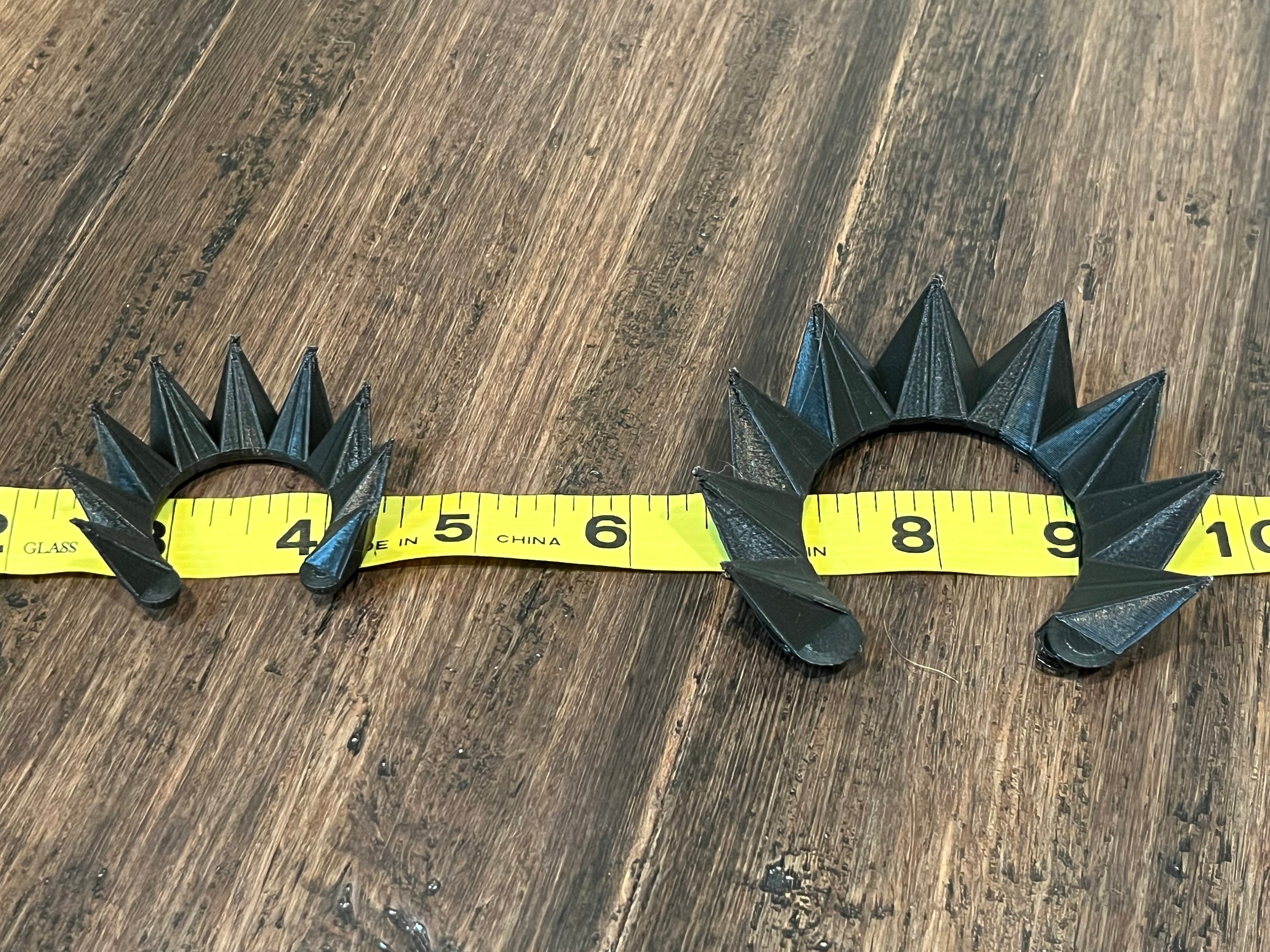 Set of 6 Spiked C0ck Rings — Sharp Pointed Things