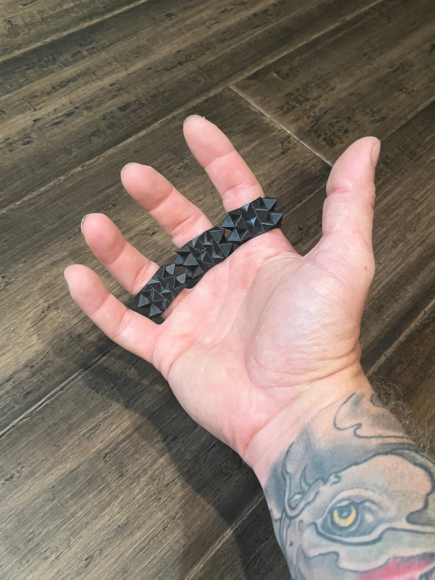 Finger Spike Rings Sleeves BDSM Pain Sadist Toy Hand Sharp PROP PLASTIC ...