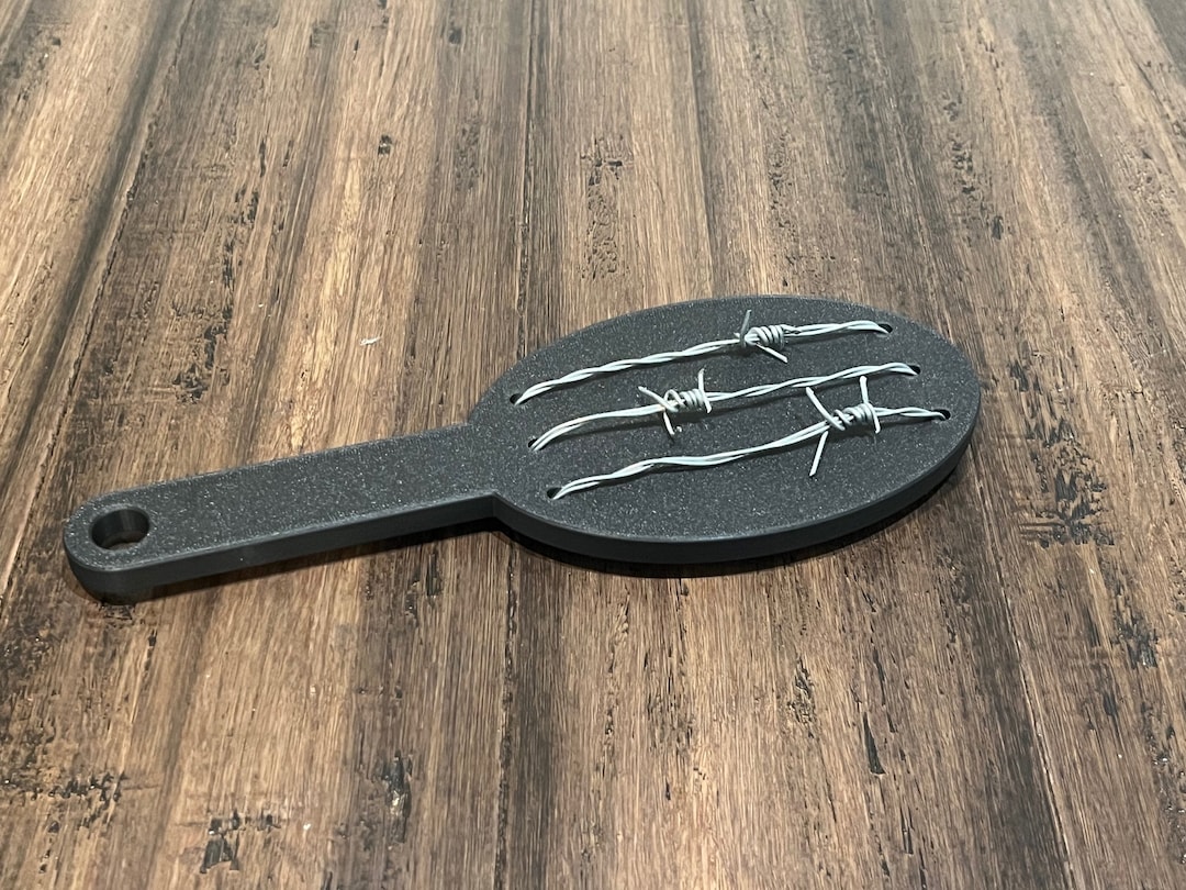 Plastic Barbed Wire Paddle Hairbrush Style - S Impact - Etsy