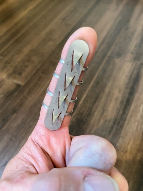 BDSM Primal Finger Barbs Claw Adjustable Stainless Steel Kink Fetish ...