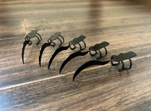 BLACKOUT TALON BDSM Primal Claws Adjustable Stainless Steel Kink Fetish ...