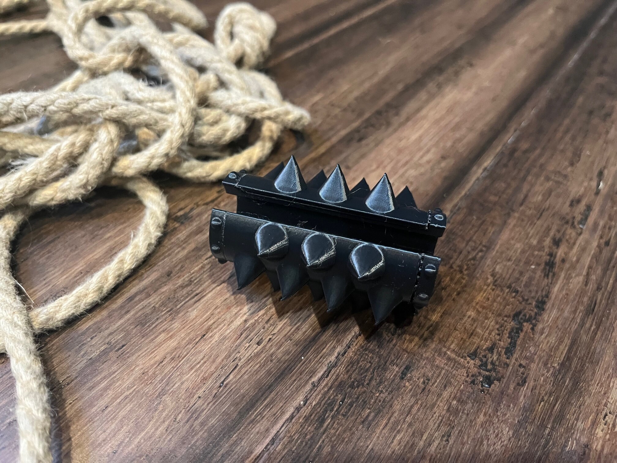 Rope Shibari Thorns - MARK VIII - Locking Version — Sharp Pointed Things