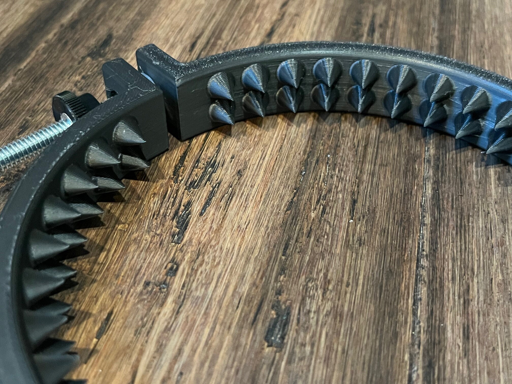 Rounded Spiked Breast Clamp Fun Tool — Sharp Pointed Things