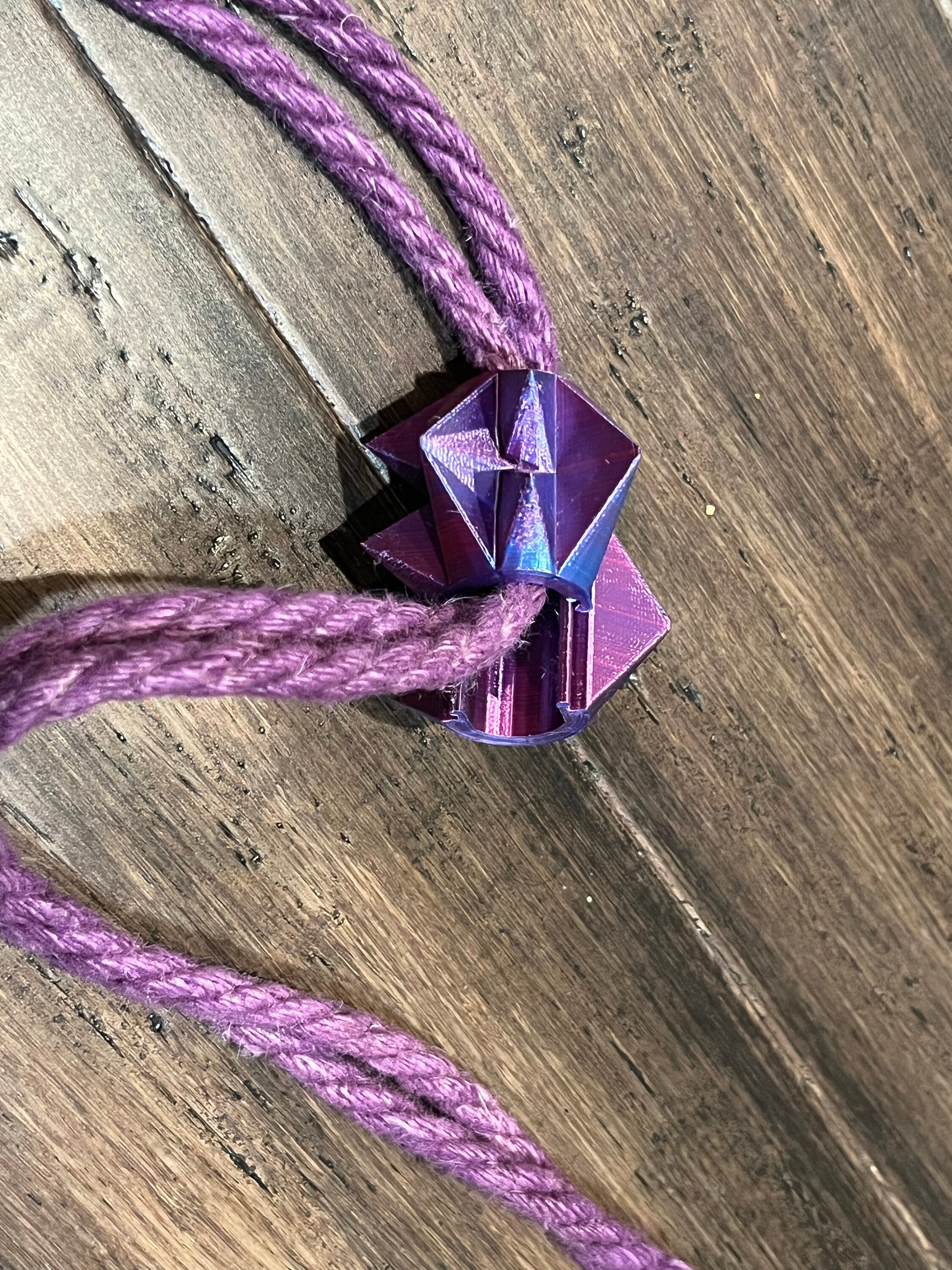 Set of 3 MINI Rope Shibari Thorns — Sharp Pointed Things