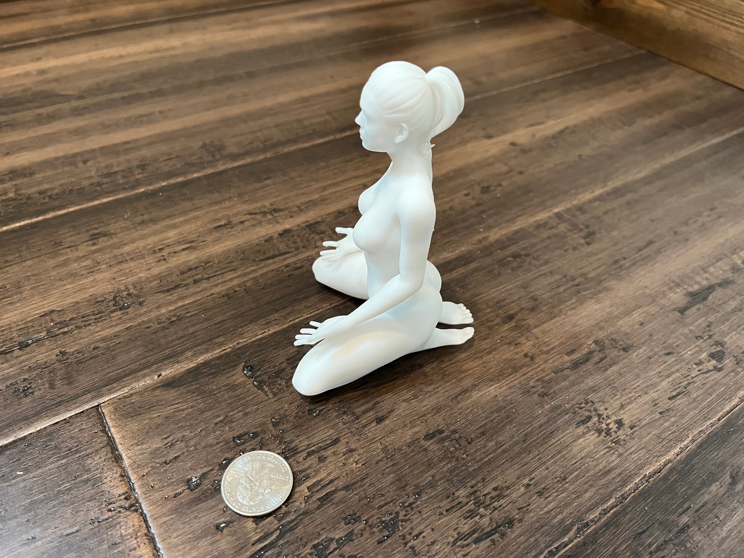 Nadu Slave Pose Resin Figurine Kajira — Sharp Pointed Things