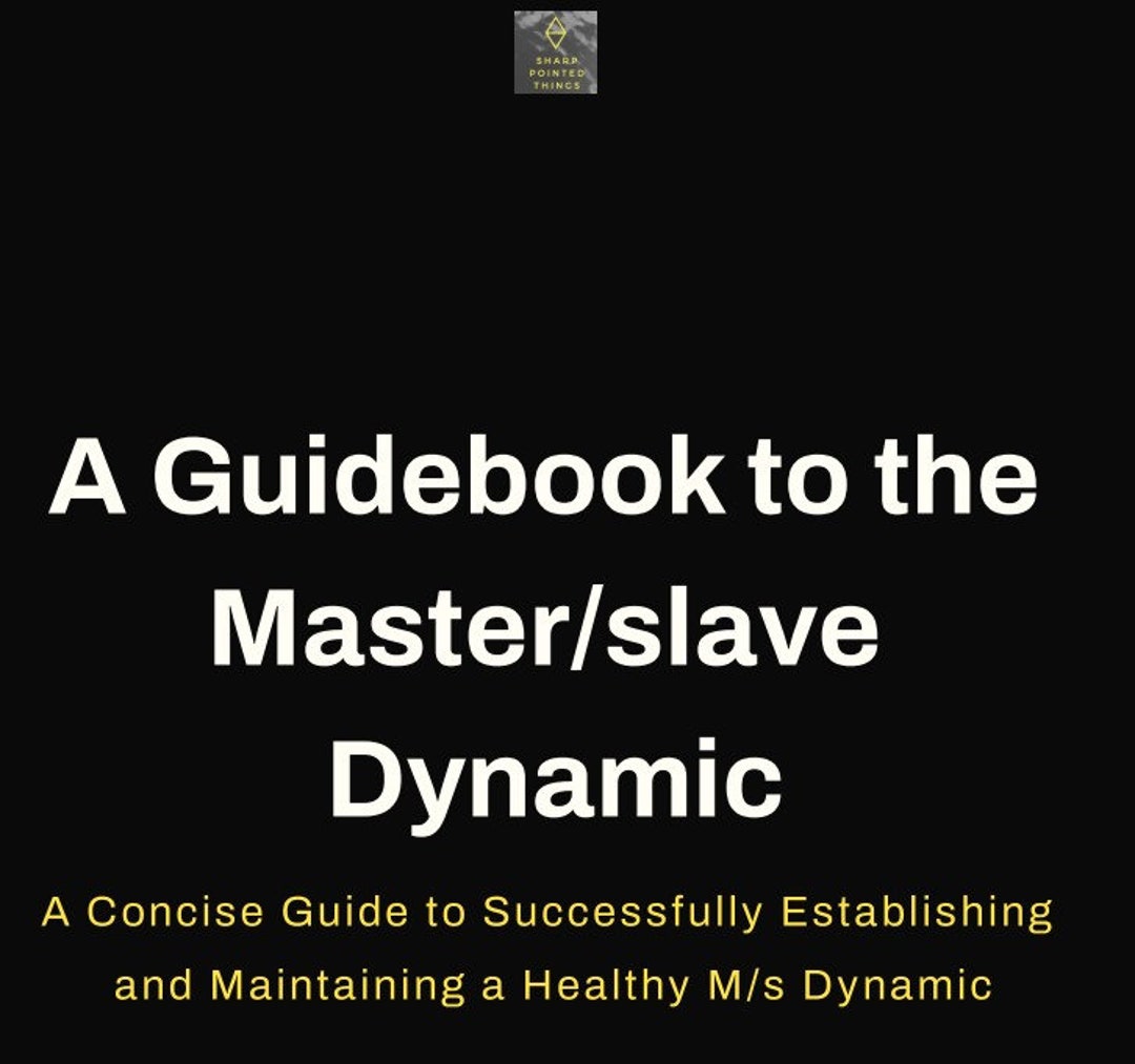 DIGITAL COURSE - A Guidebook to the Master/slave Dynamic - Etsy
