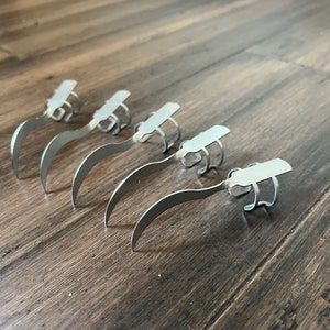 TALON BDSM Primal Claws Adjustable Stainless Steel Kink Fetish Set of 5 ...