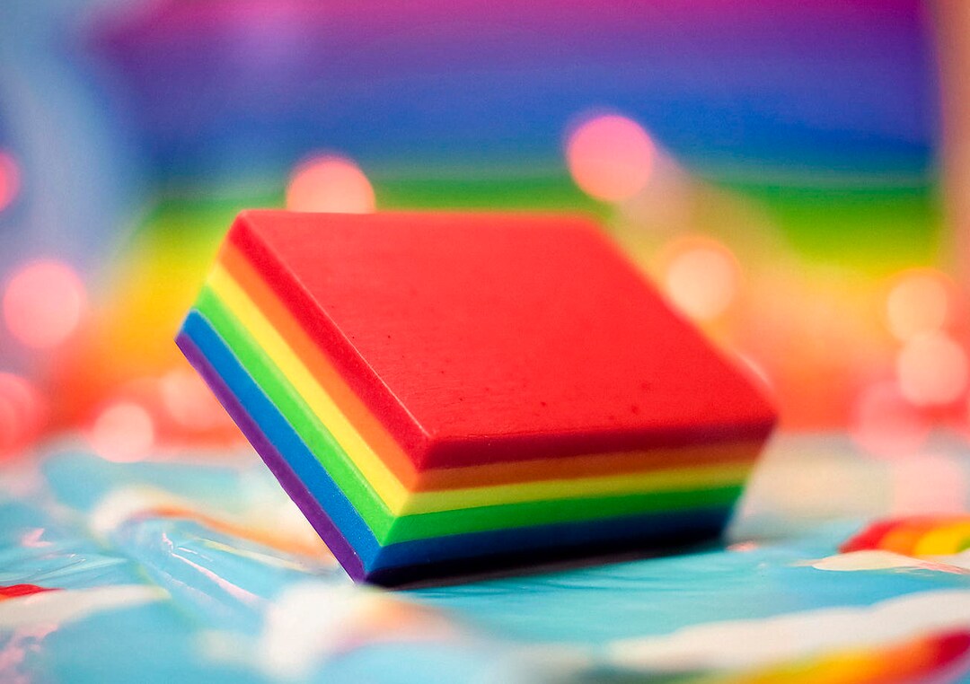 Rainbow Mango Soap - Etsy