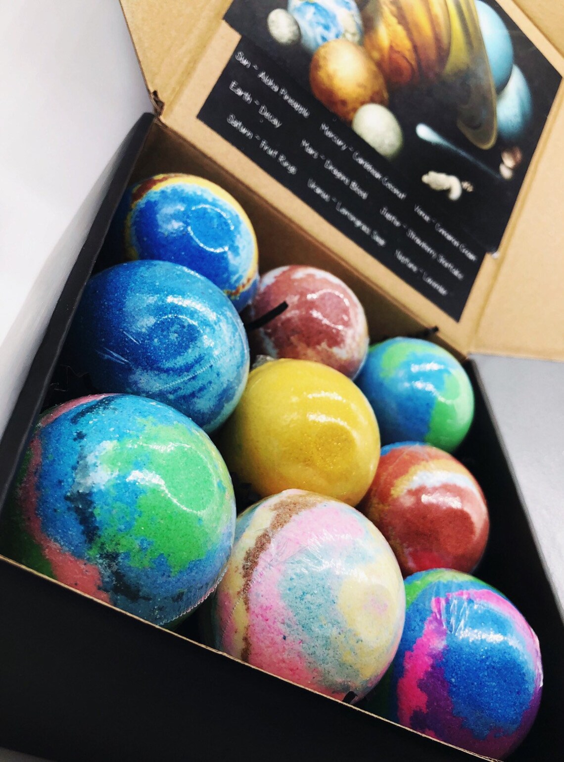 Solar System Bath Bomb Set - Etsy
