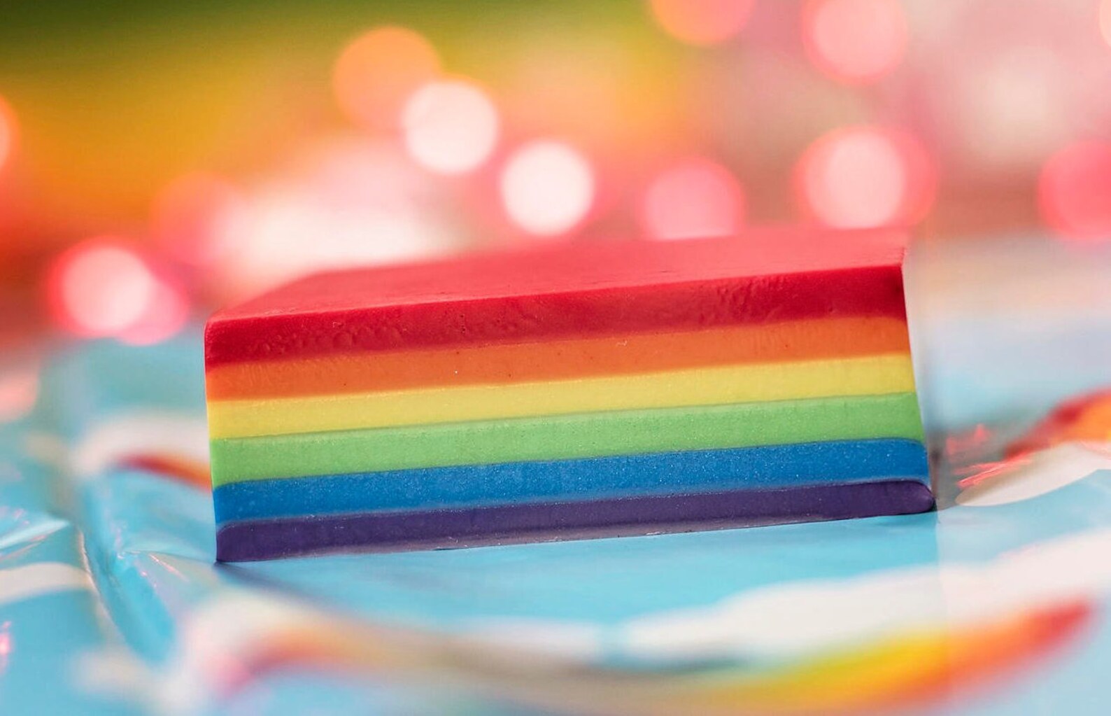 Rainbow Mango Soap | Etsy