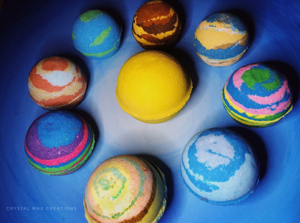 Solar System Bath Bomb Set - Etsy