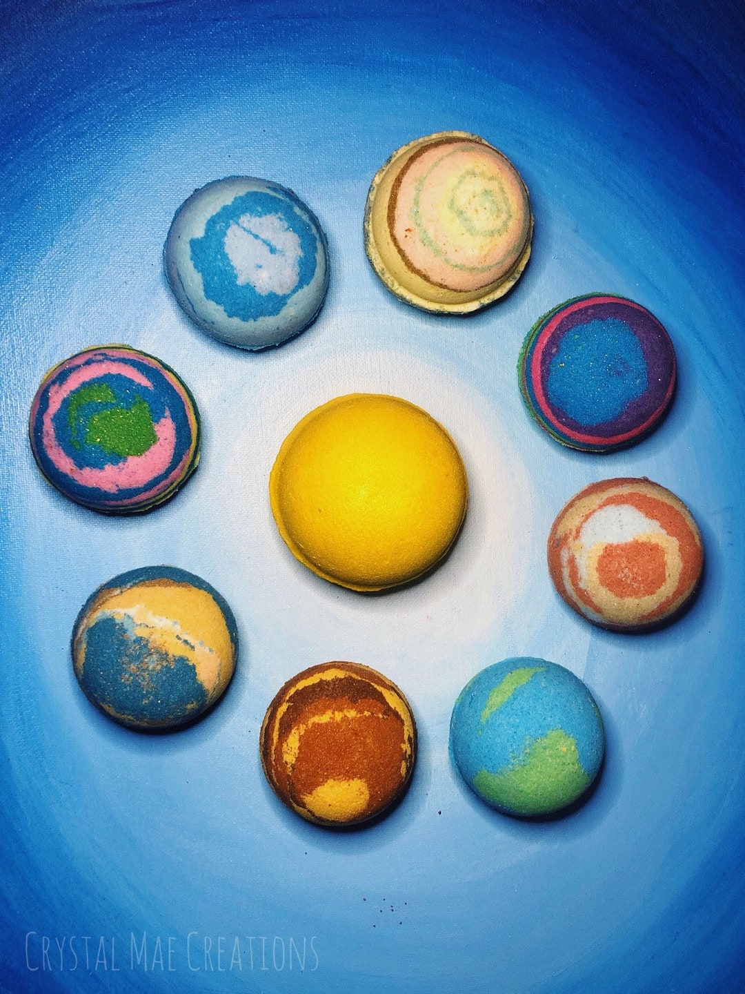 Solar System Bath Bomb Set - Etsy