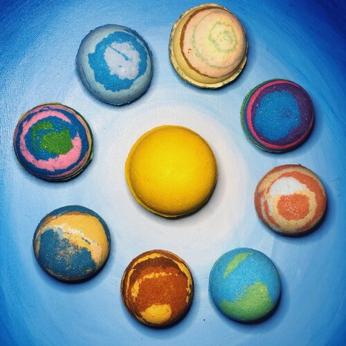 Solar System Bath Bomb Set - Etsy