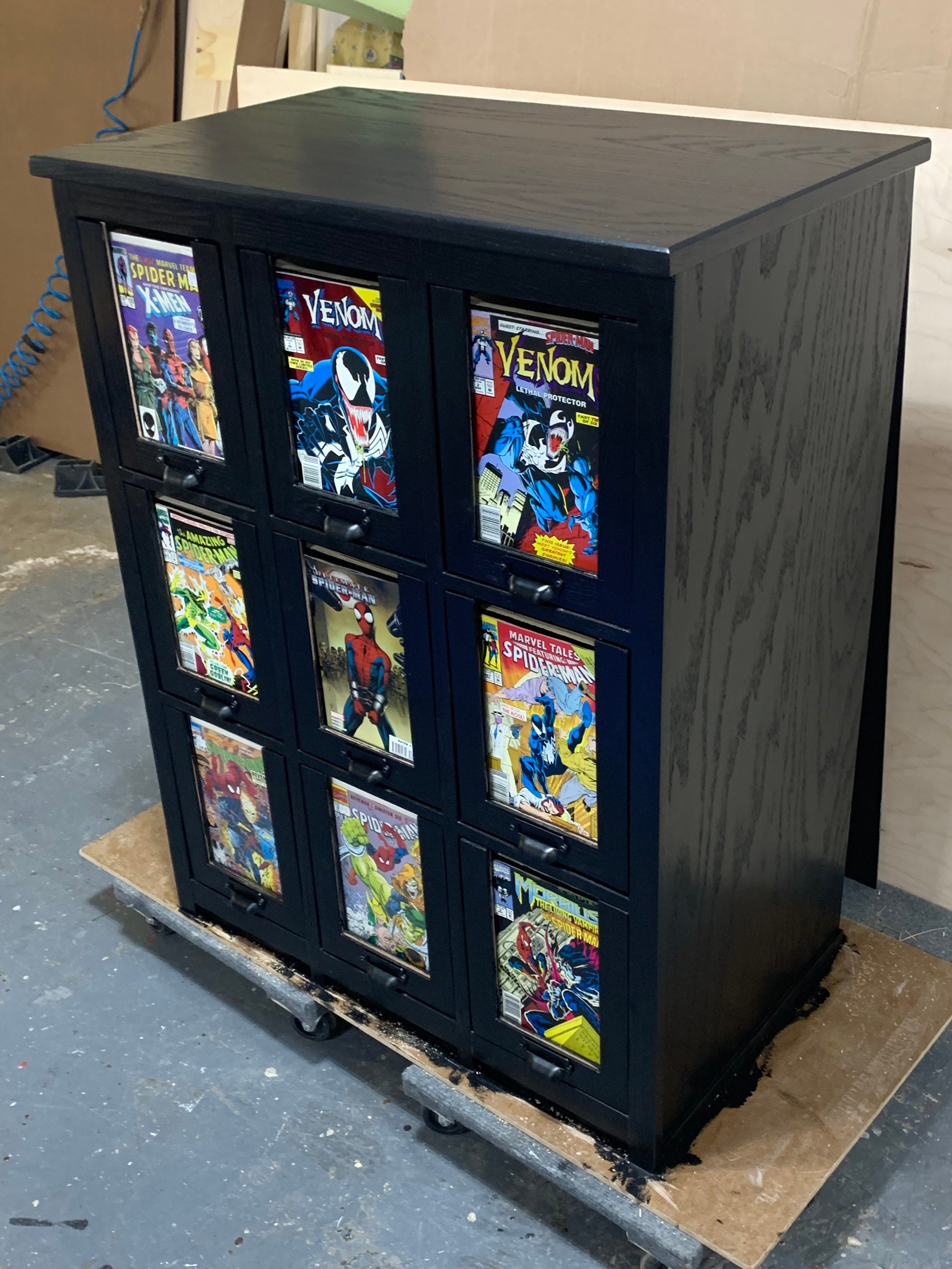 9 Drawer Comic Book Storage and Organization Cabinet - Etsy