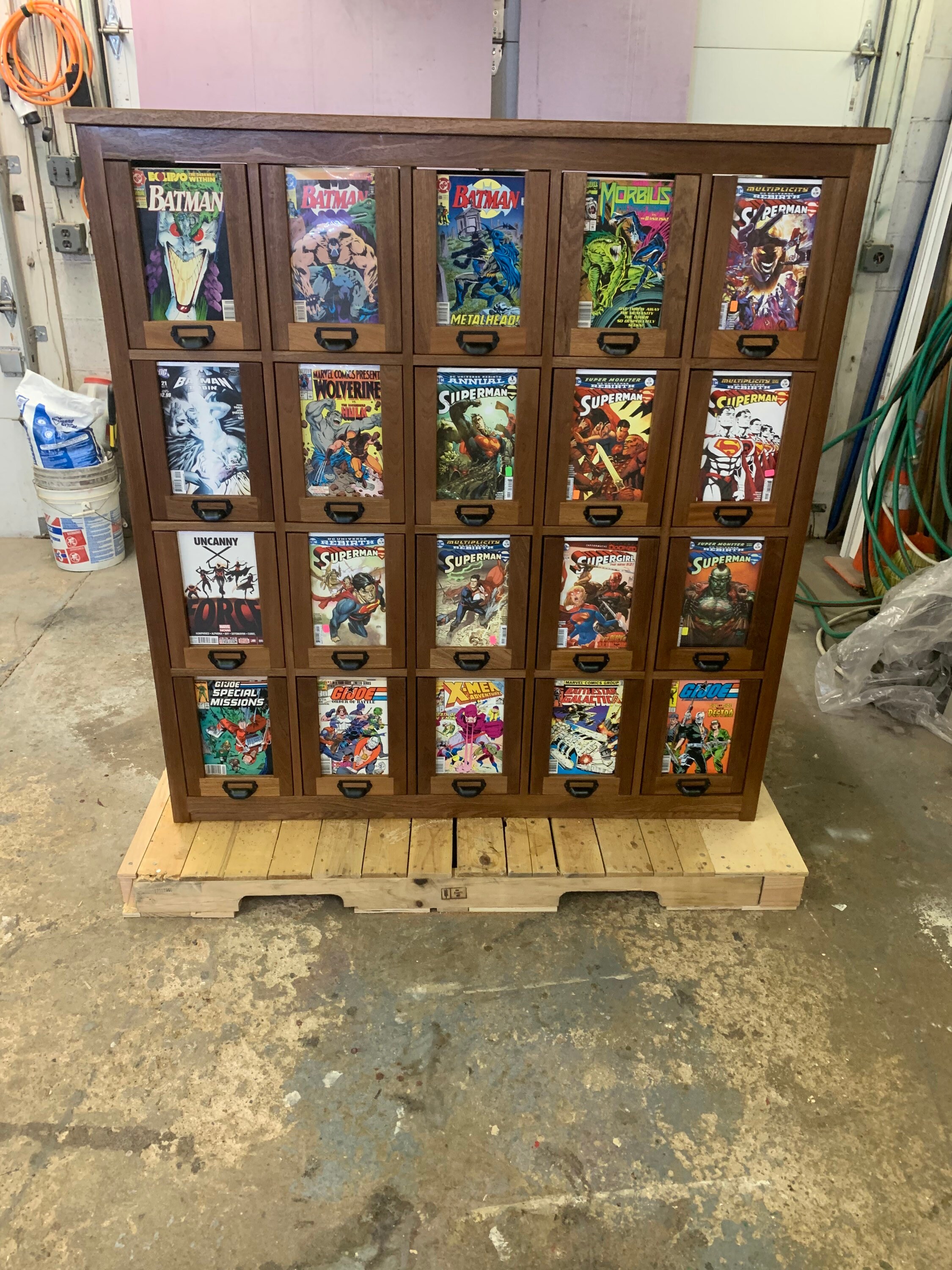 Comic Book Storage and Organization Cabinet - Etsy