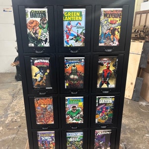 Comic Book Storage and Organization Cabinet / Comic Storage Boxes - Etsy