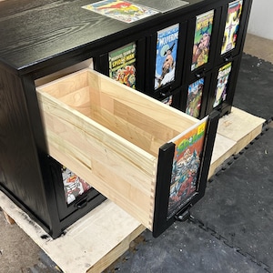 Comic Book Storage and Organization Cabinet / Comic Storage Boxes - Etsy