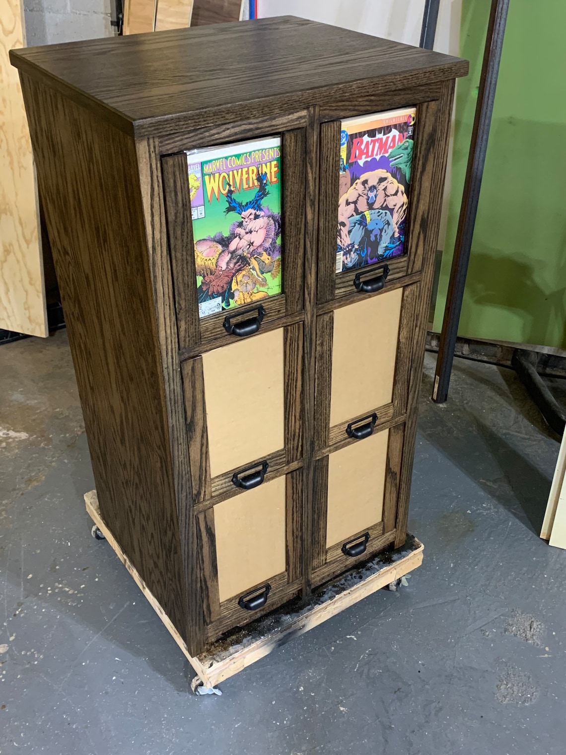 6 Drawer Comic Book Storage and Organization Cabinet - Etsy
