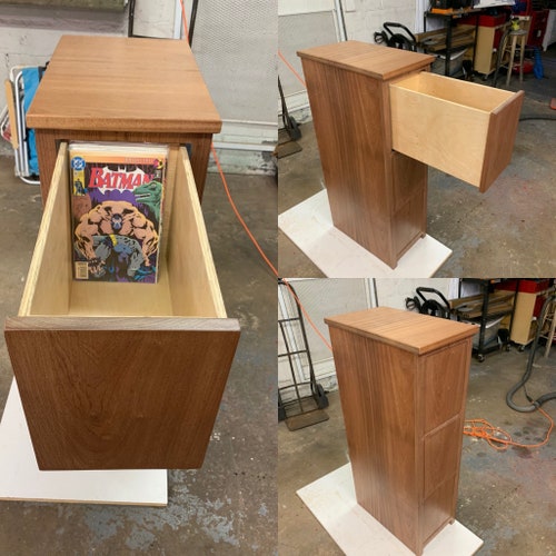 6 Drawer Comic Book Storage and Organization Cabinet - Etsy