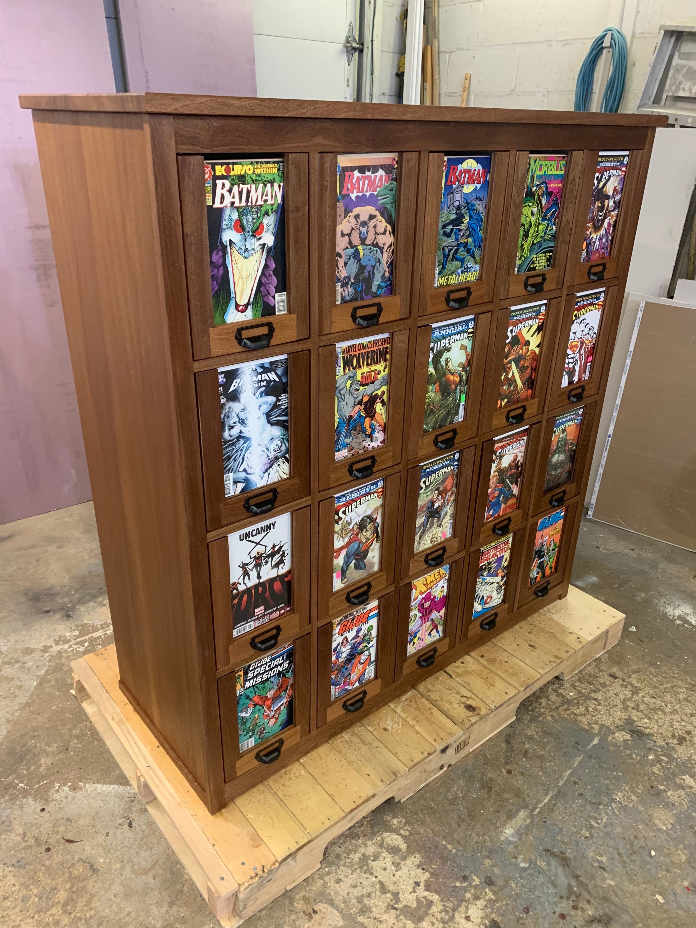 Comic Book Storage and Organization Cabinet - Etsy