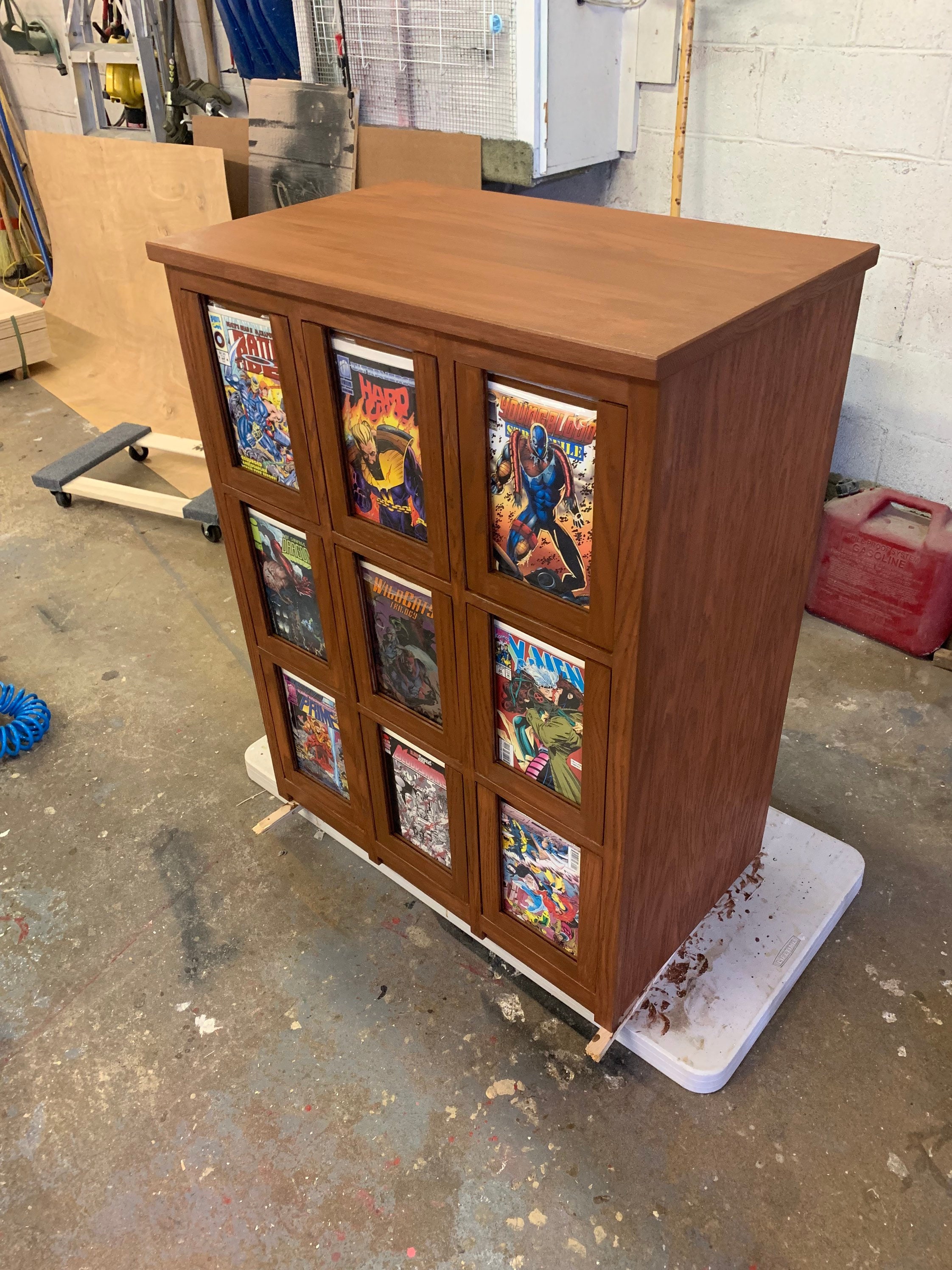 9 Drawer Comic Book Storage and Organization Cabinet - Etsy