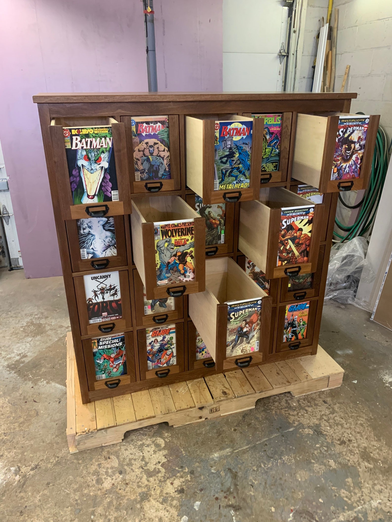 Comic Book Storage and Organization Cabinet - Etsy
