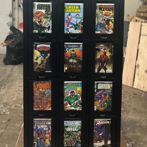 Comic Book Storage and Organization Cabinet / Comic Storage Boxes - Etsy