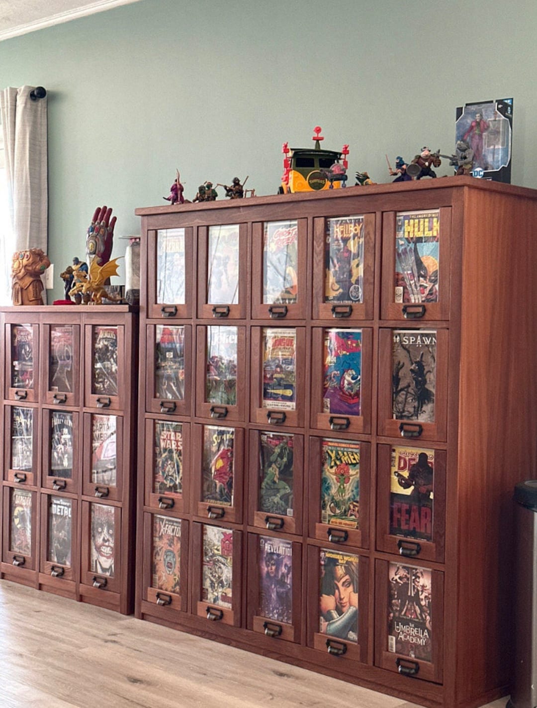 Comic Book Storage and Organization Cabinet With 20 Drawers - Etsy