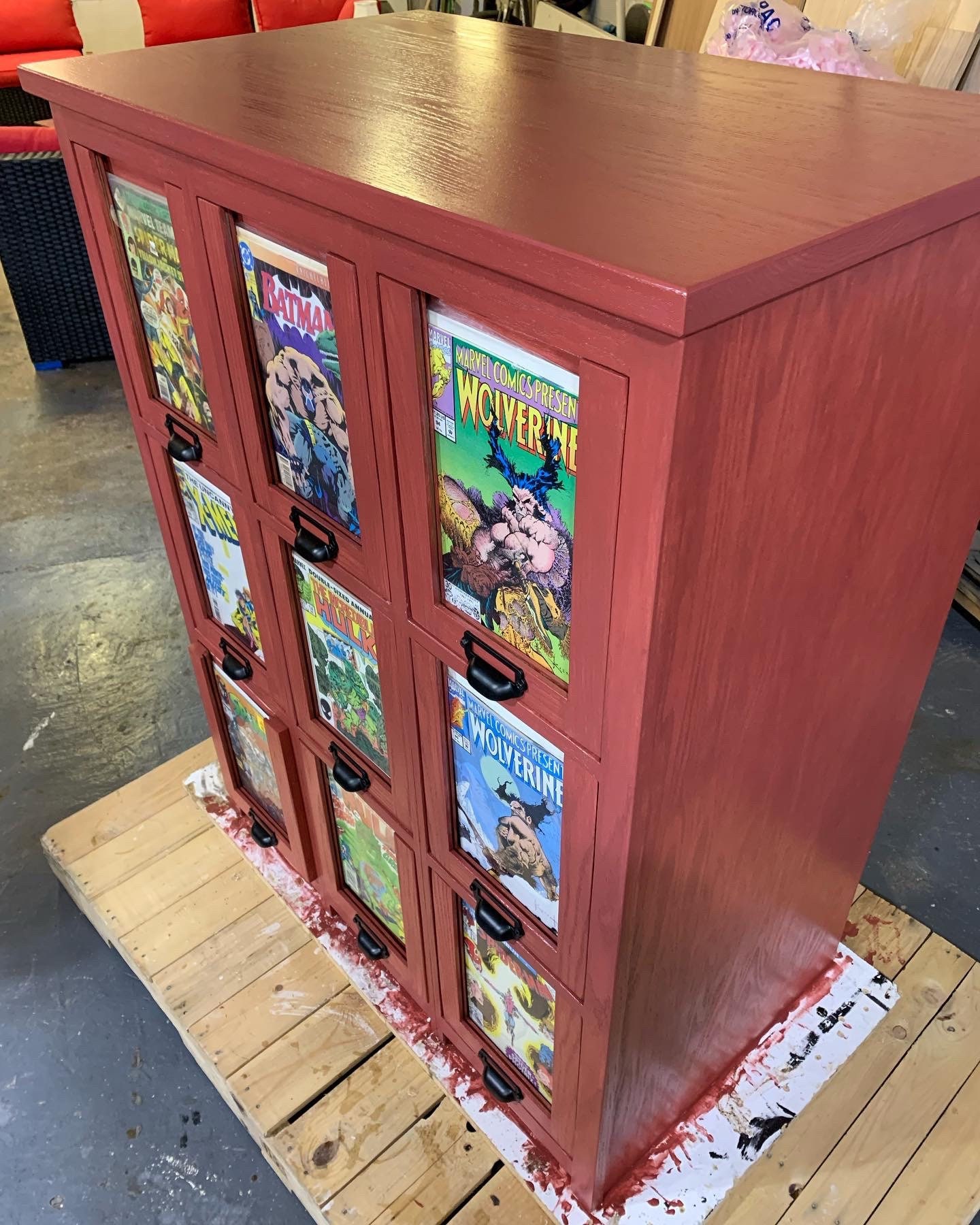 9 Drawer Comic Book Storage and Organization Cabinet - Etsy