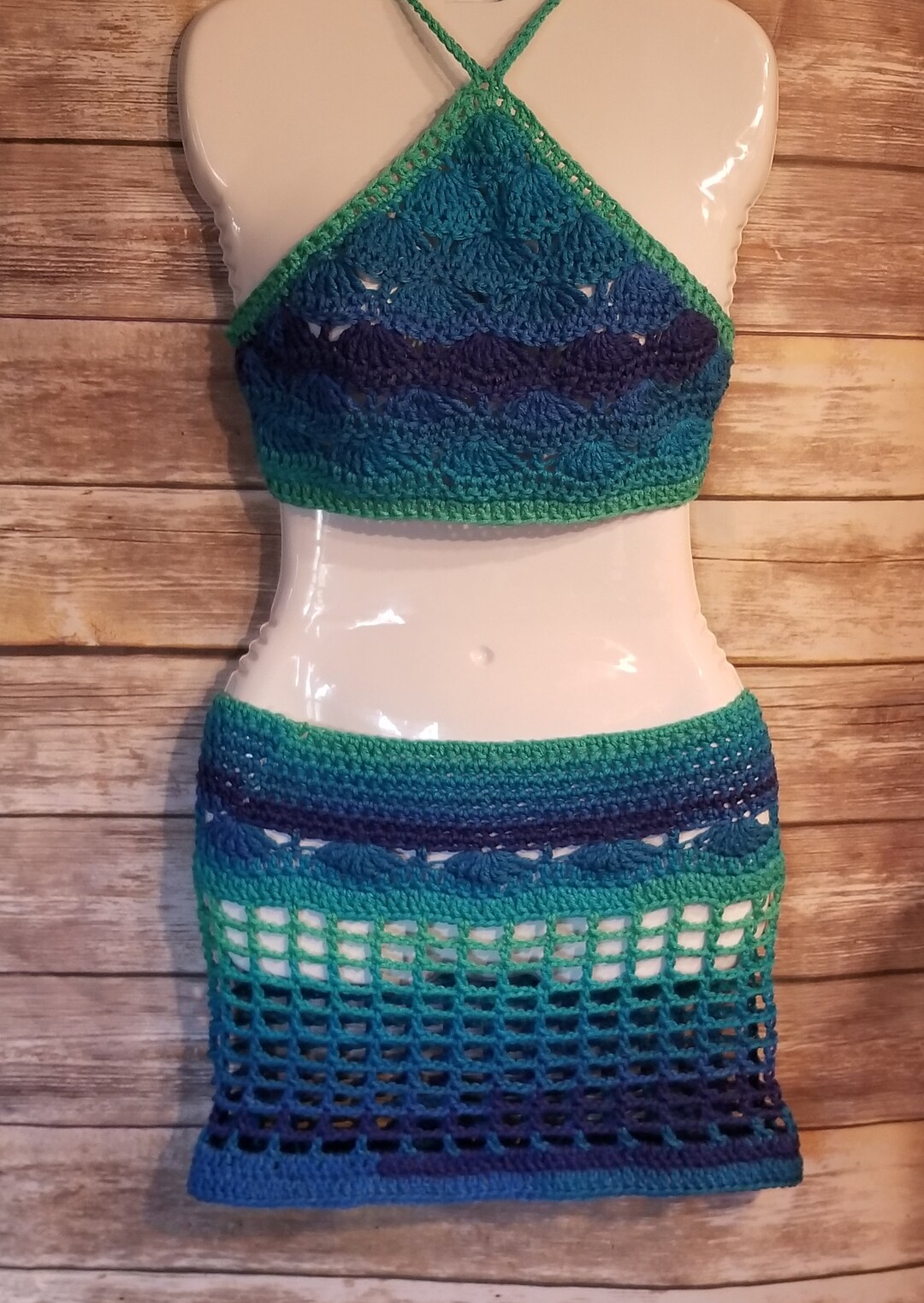 Crochet Swim Suit Cover Up - Etsy