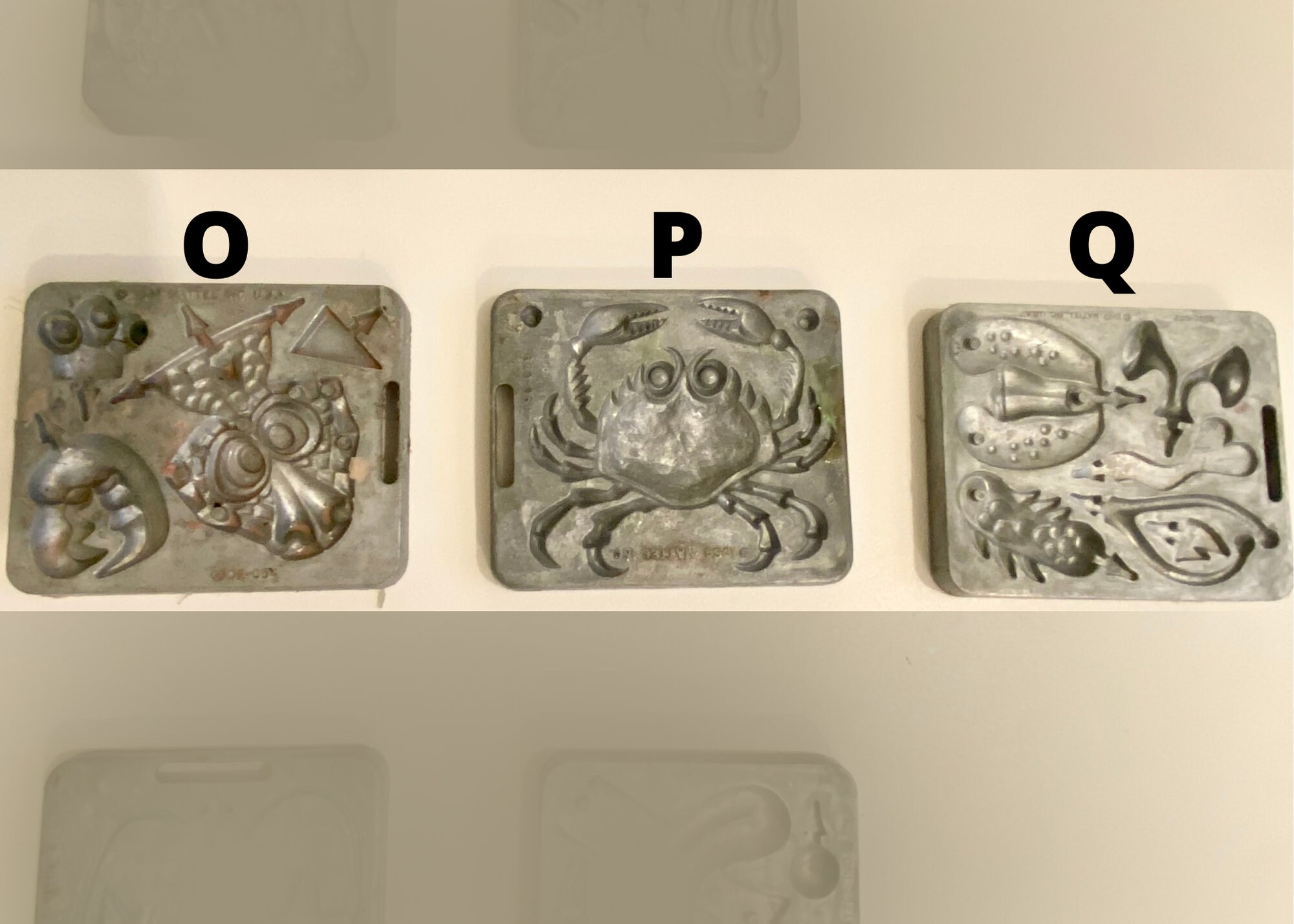 Vintage Mattel Thingmaker Molds - 1960s Toys - Bugs, Insects, Anatomy ...