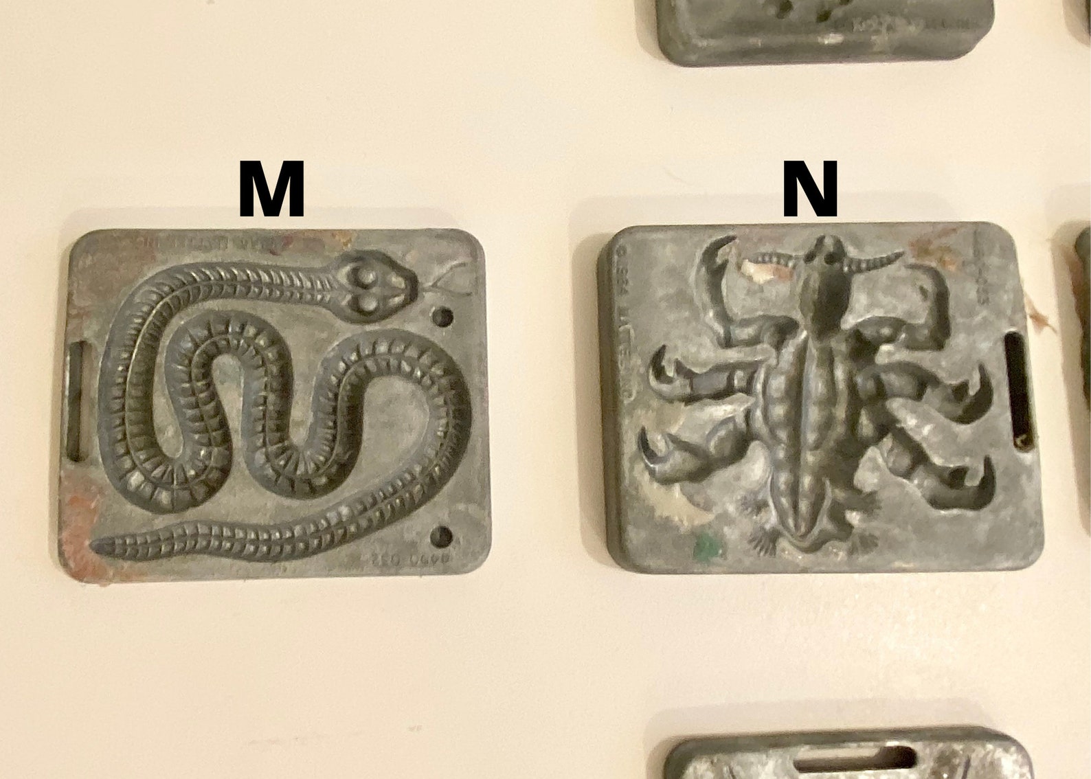 Vintage Mattel Thingmaker Molds - 1960s Toys - Bugs, Insects, Anatomy ...