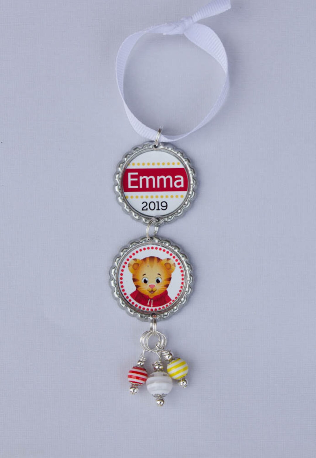 Personalized Daniel Tiger Christmas Ornament, Personalized Daniel Tiger ...