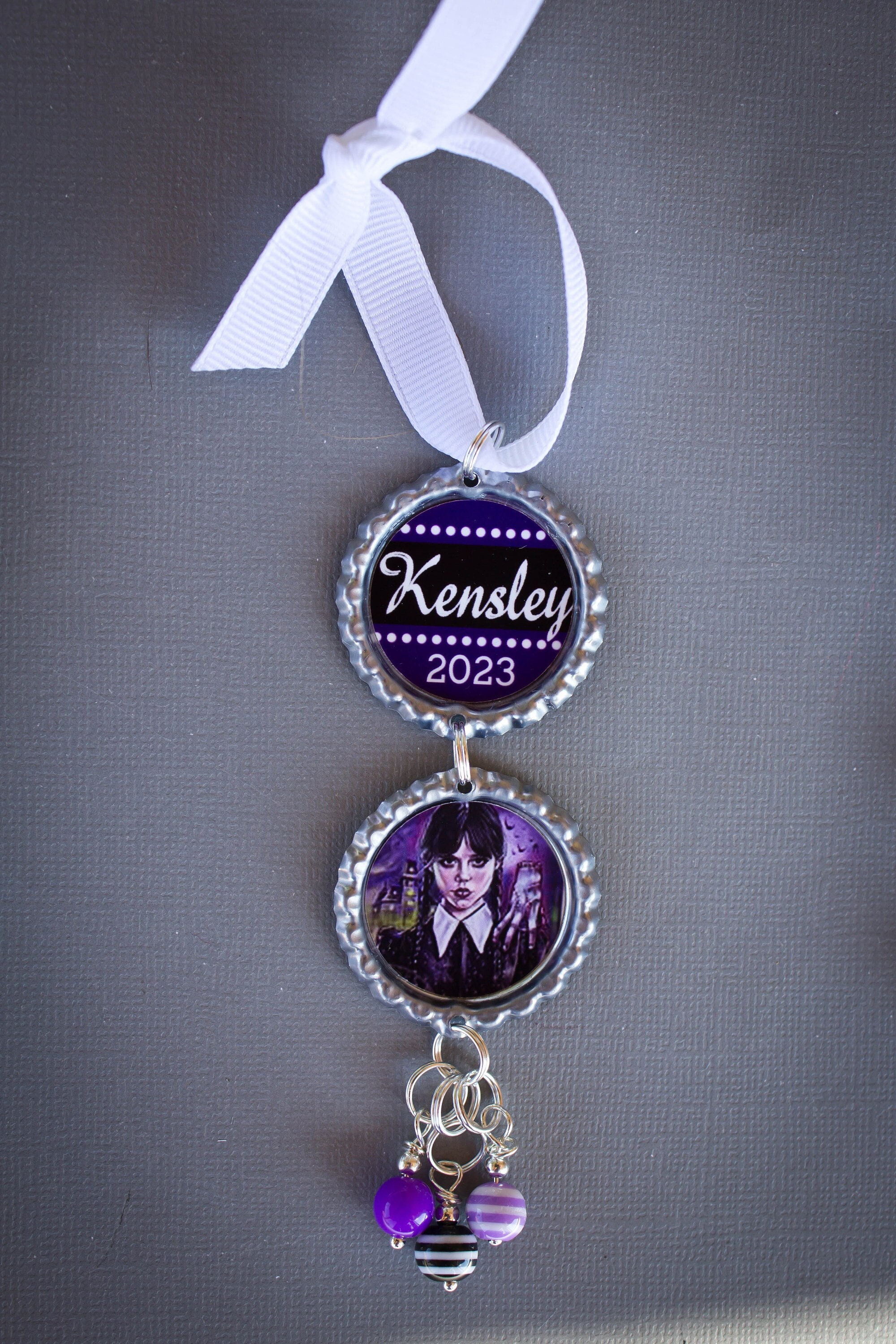 Personalized Wednesday Addams Ornament, Wednesday Addams Christmas ...