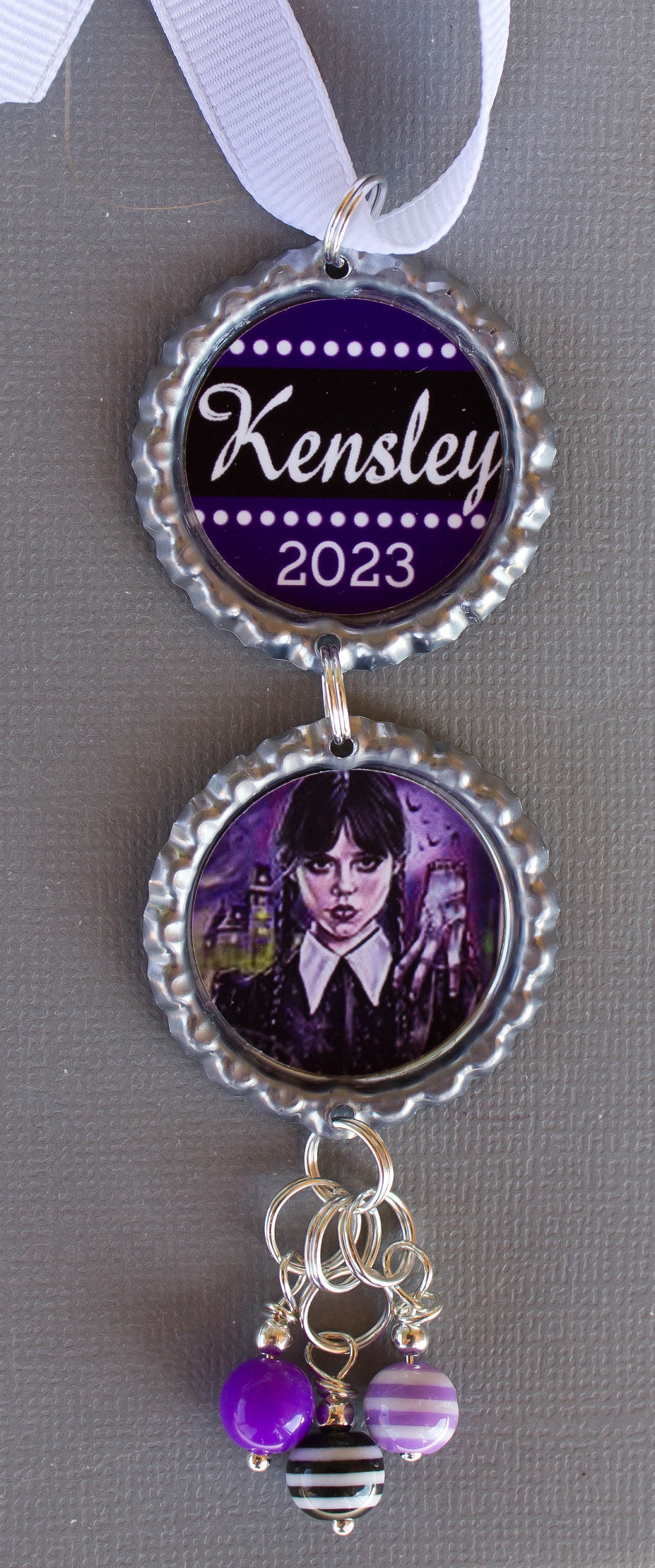 Personalized Wednesday Addams Ornament, Wednesday Addams Christmas ...