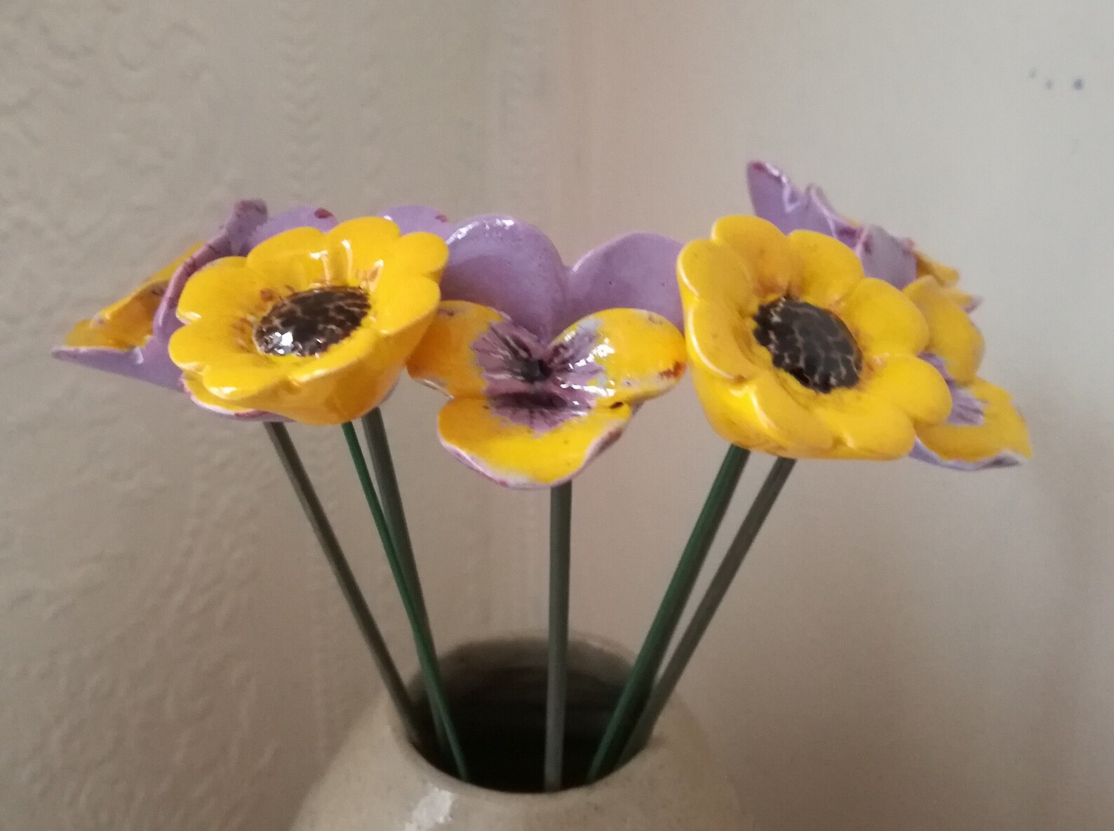 Ceramic Pansy Pottery Pansy Pansies Decor Pansy Gift - Etsy UK