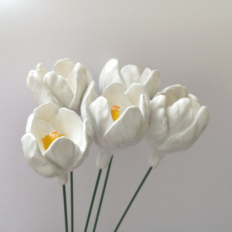 Ceramic Flowers - Etsy