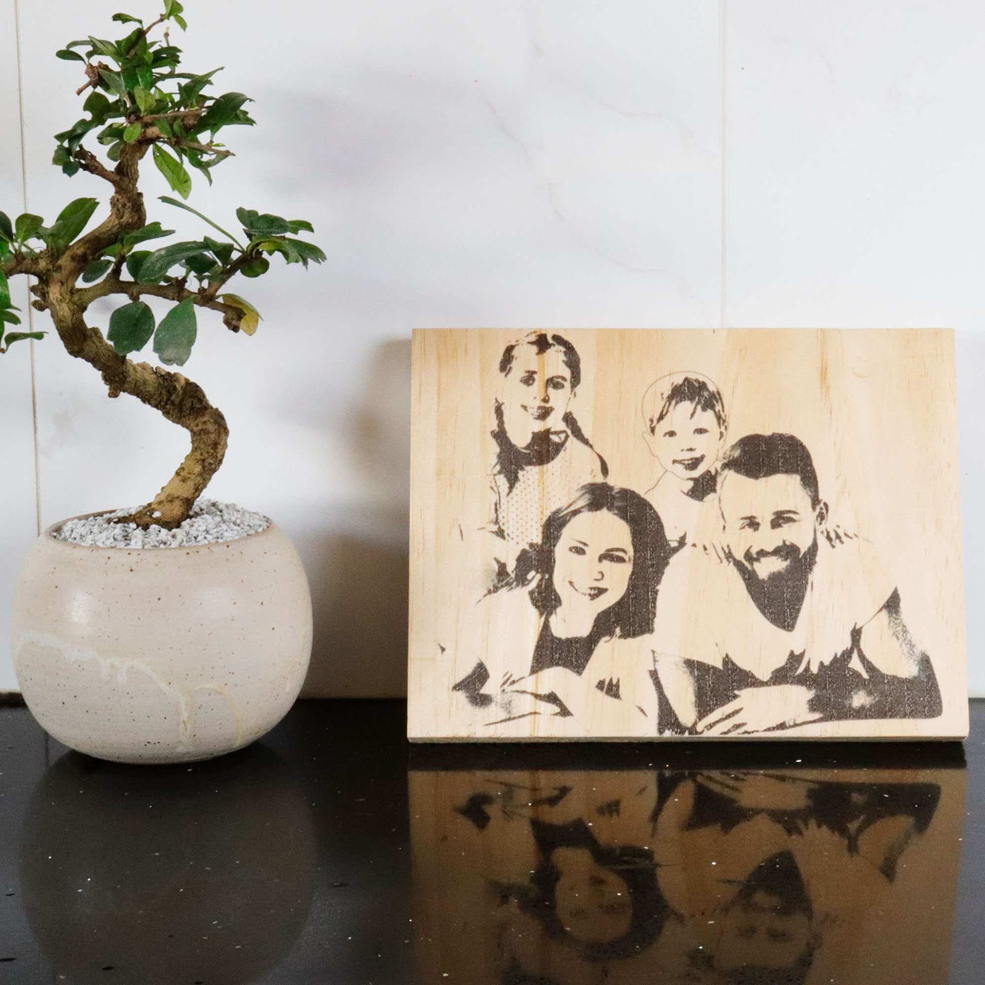 Personalized Wood Picture, Custom Wood Photo Custom Image Transferred ...
