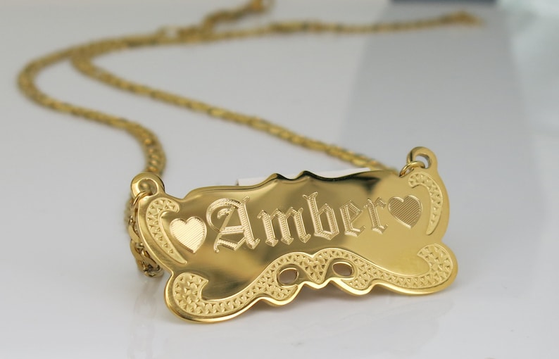 Name Necklace Name Chain NecklaceCustom Personalized Name | Etsy