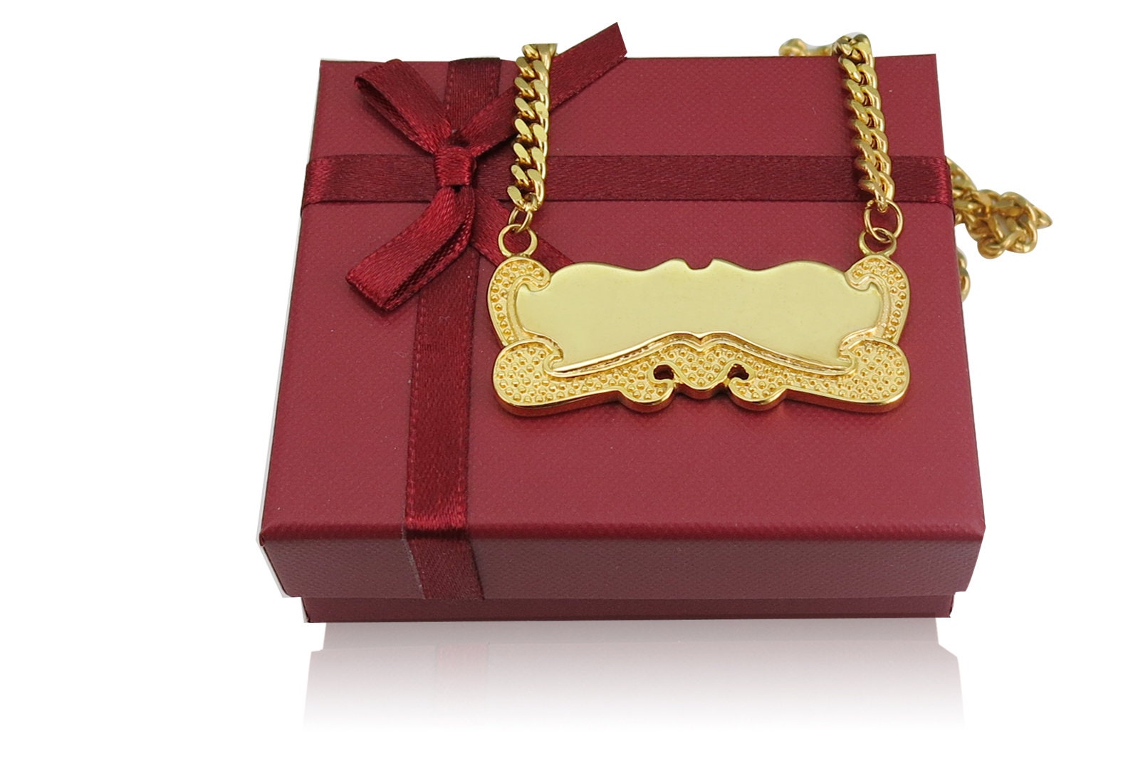 Custom Name Chain Necklace Custom Personalized Name Necklace | Etsy