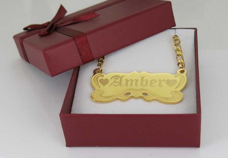 Name Necklace Name Chain NecklaceCustom Personalized Name | Etsy