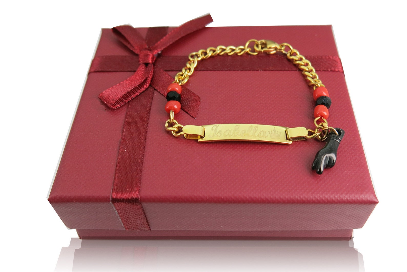 Azabache Bracelet Baby Azabache Para Bebe, Azabache Bracelet, Pulsera ...