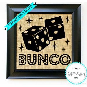 BUNCO Bunko Game Night Ladies Girls Night Out Welcome to Bunco - Etsy