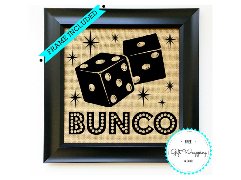 BUNCO Bunko Game Night Ladies Girls Night Out Welcome to Bunco - Etsy