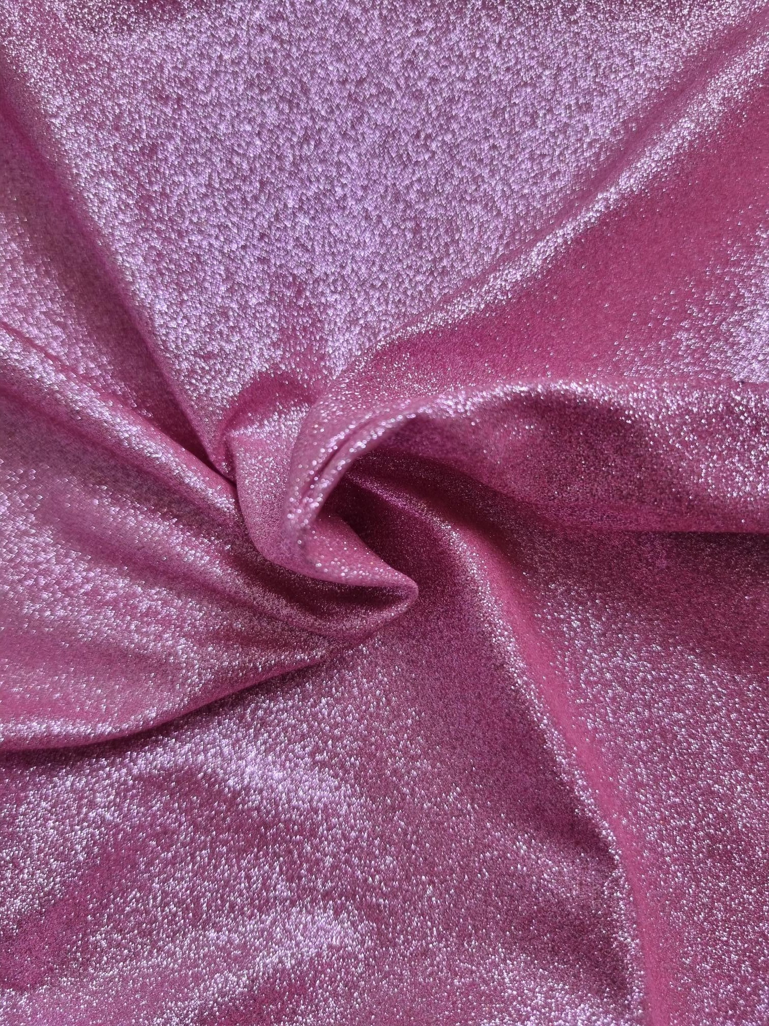 Pink Glitter Fabric Craft Fabric Sparkling Sparkly Fabric - Etsy