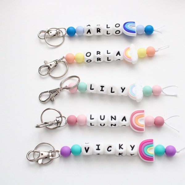 Bead Keyring - Etsy