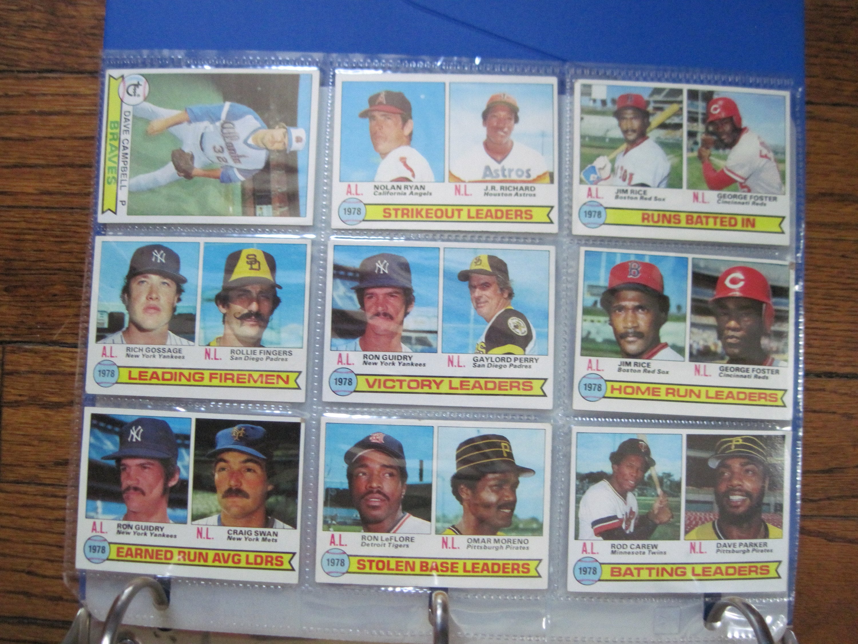 1979 Topps Baseball Trading Cards 1979 Complete Set in Hard Binder ...