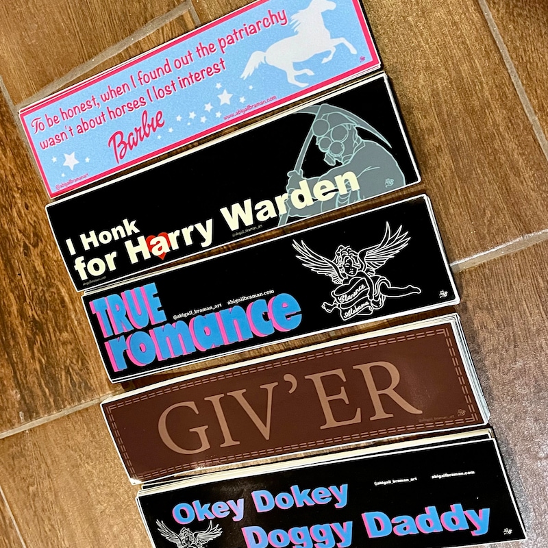 Vintage Bumper Stickers - Etsy